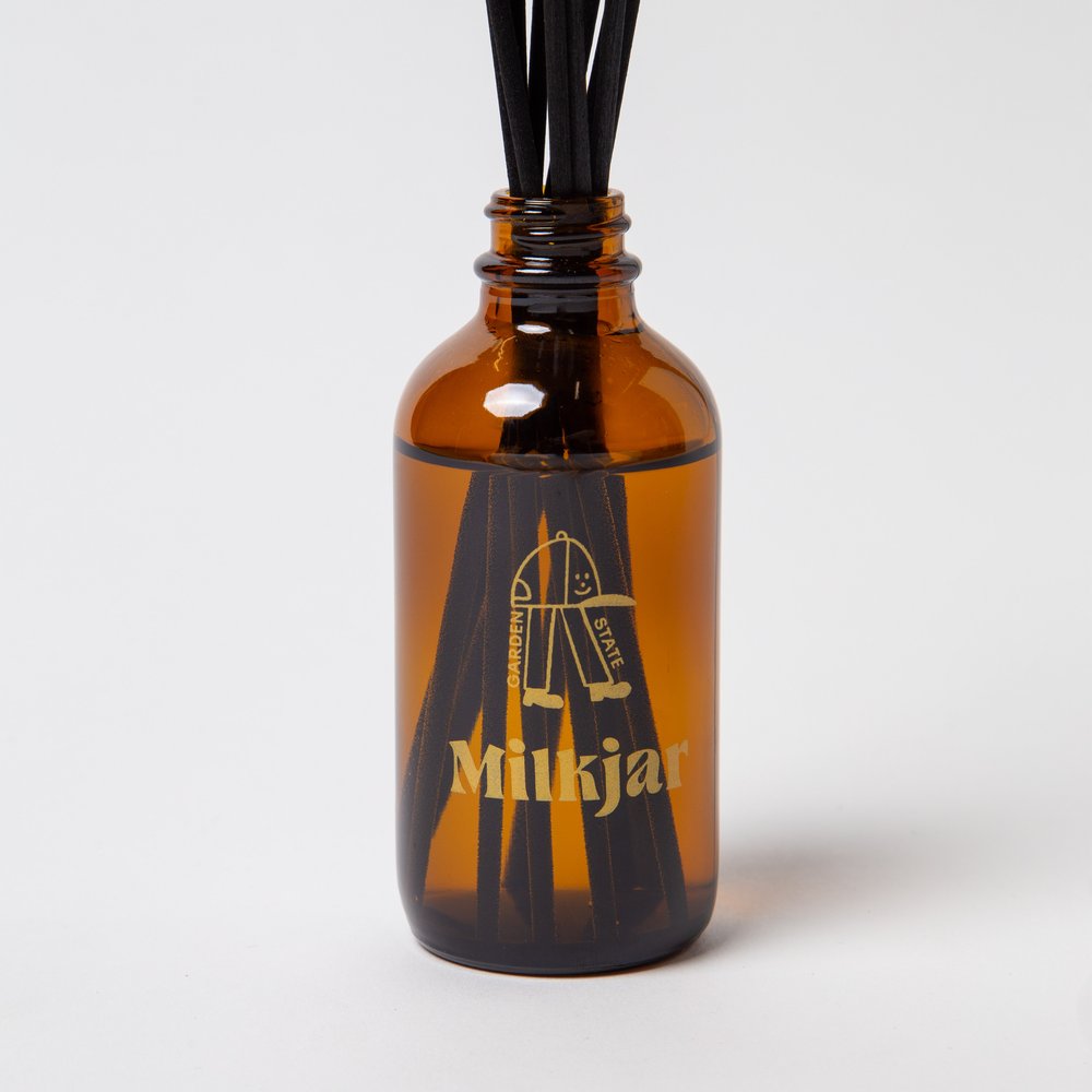 MILK JAR 4 OZ. ELEVATED DIFFUSER GARDEN STATE – The Sunday Shop Calgary